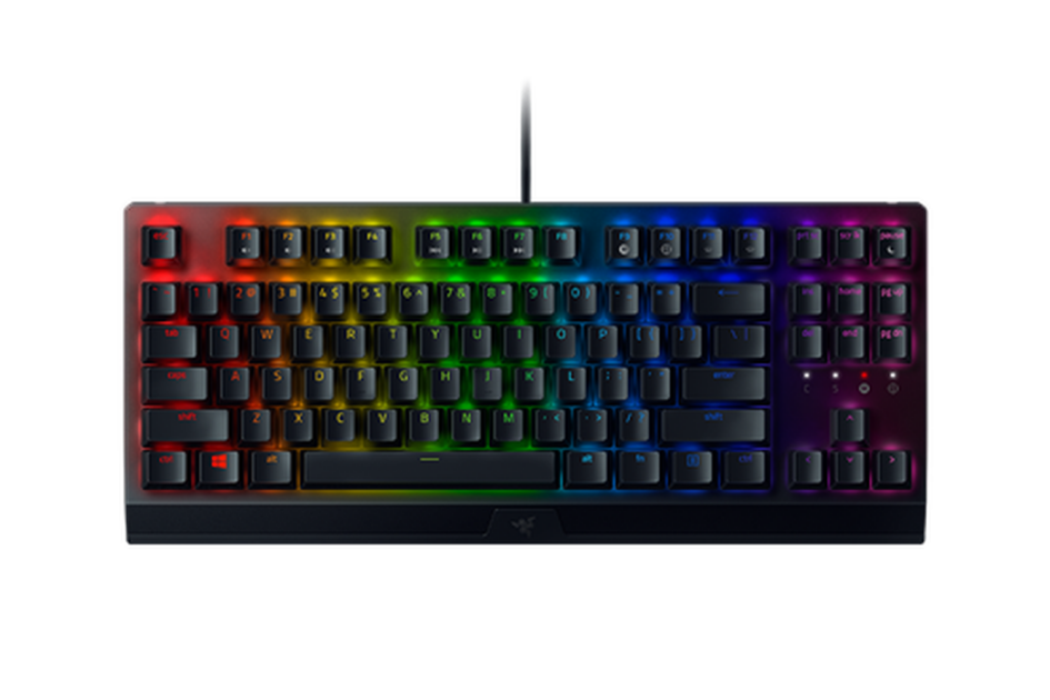 TECLADO RAZER BLACKWIDOW V3 TENKEYLESS GREEN SWITCH | The Best